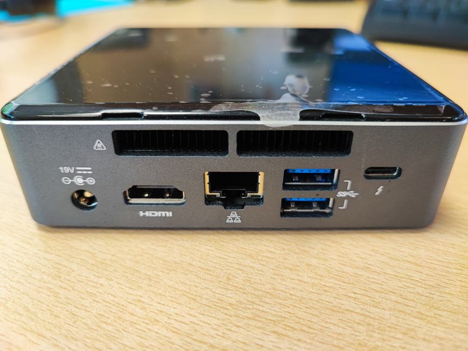 Intel NUC7i5BNK, i5-7260U/8GB RAM/256GB NVMe/Wifi/Bluetooth/4K/Win10
