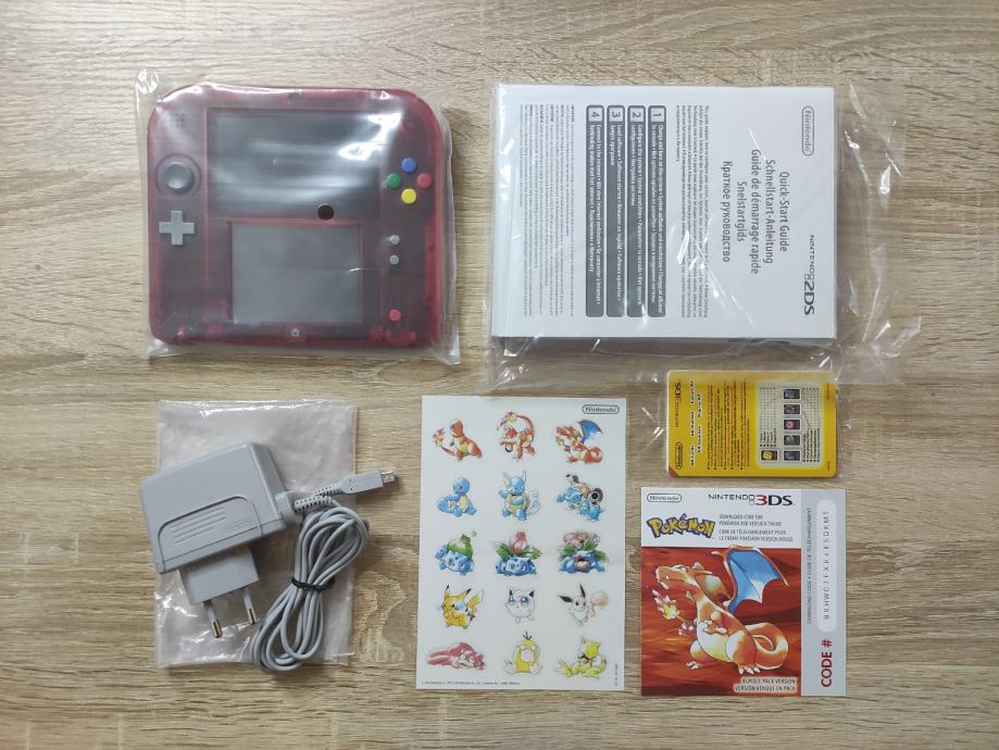 Nintendo 2DS Pokemon Red Edition