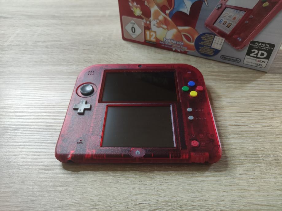 Nintendo 2DS Pokemon Red Edition
