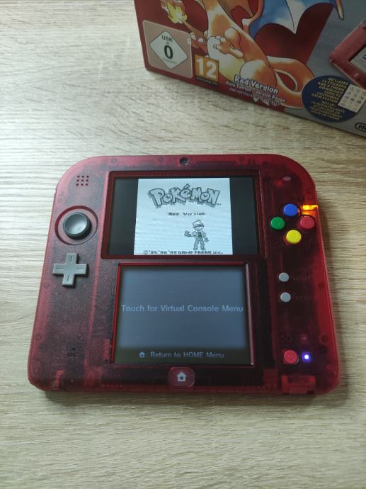 Nintendo 2DS Pokemon Red Edition