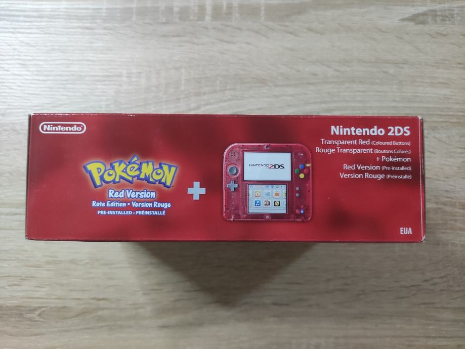 Nintendo 2DS Pokemon Red Edition