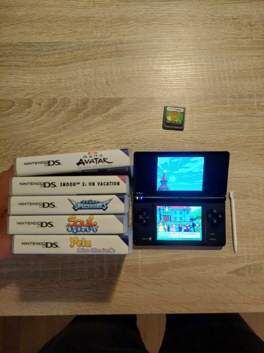 Nintendo DSi + 7 iger (Mario Party)