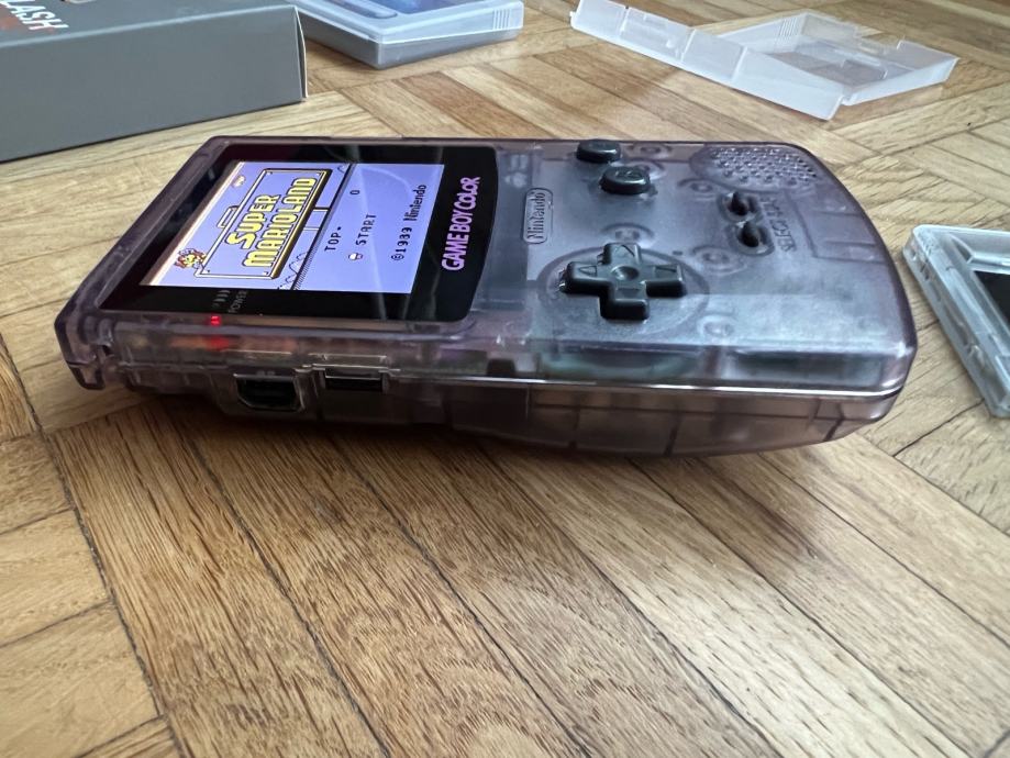 Game boy color atomic purple display mod