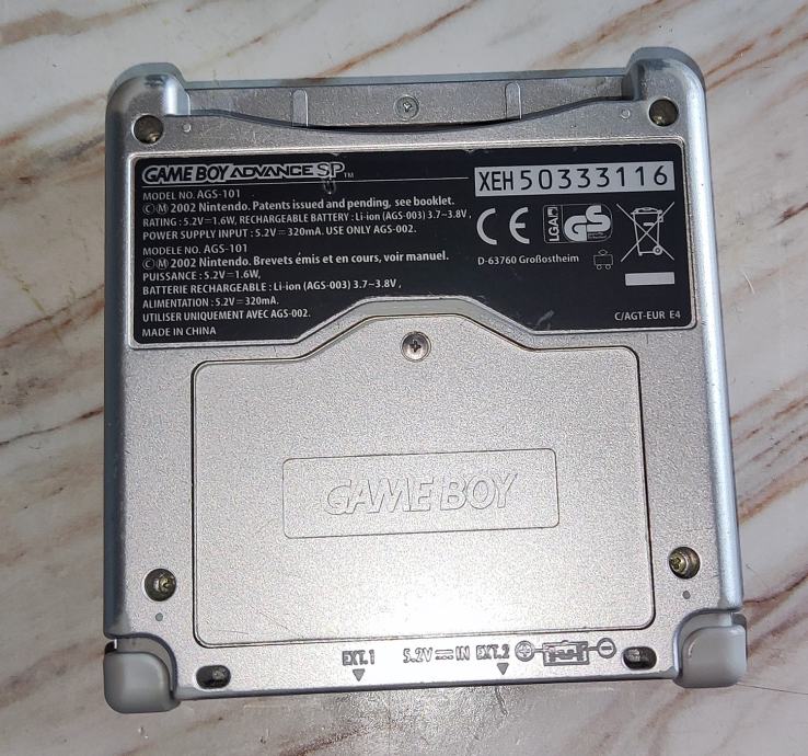 Nintendo Game Boy Advance SP AGS-101 AGS101 GBA SP svetlejši zaslon!