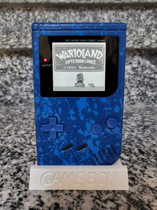 Nintendo Game Boy DMG 001 z IPS zaslonom konzola