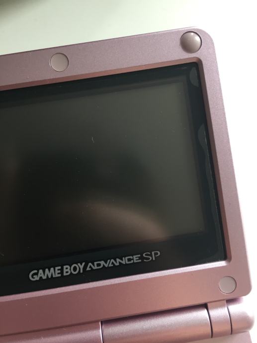 Nintendo Gameboy Advance SP AGS-001 Pink / 2 japonski igri
