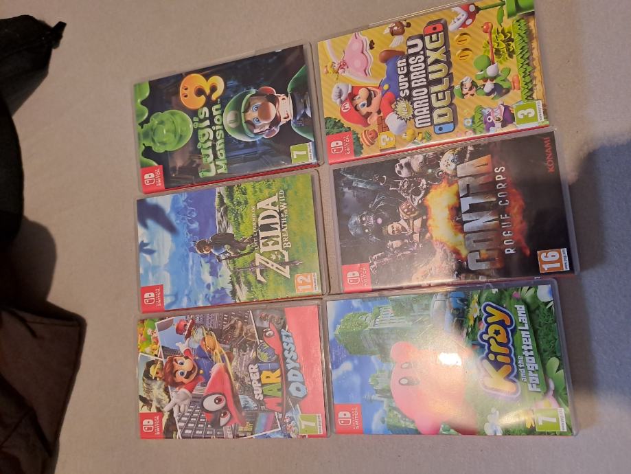 Nintendo switch konzola + igrice