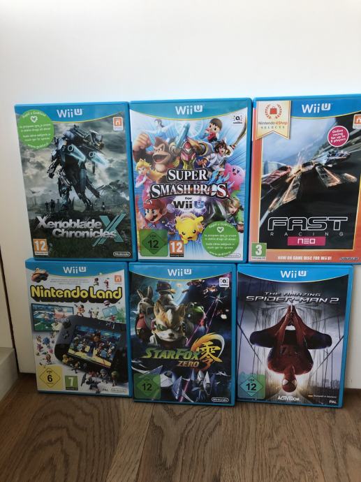 Nintendo Wii U 32GB + dodatna oprema + igre