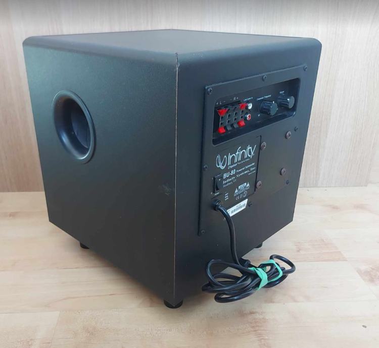 100 w AKTIVNI HI-FI SUBWOOFER INFINITY BU-80