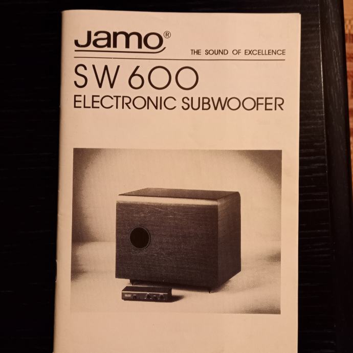Jamo sw 600 aktivni subwoofer