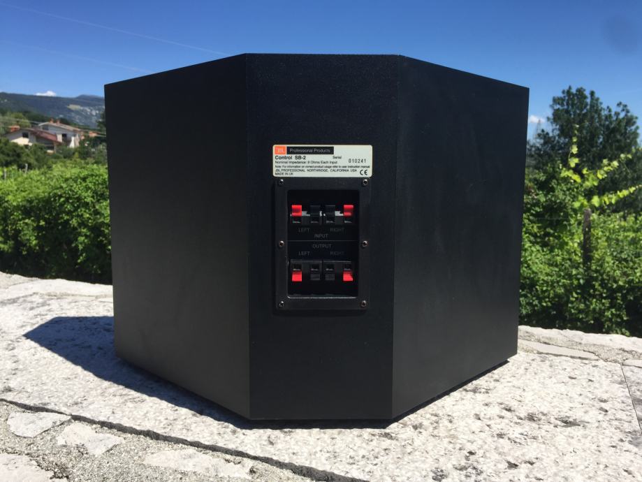 JBL subwoofer control SB2 -bas zvočnik