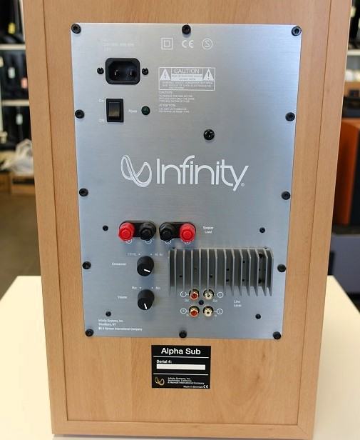 Kvalitetnejši aktivni subwoofer - sub INFINITY ALPHA - Made in Denmark