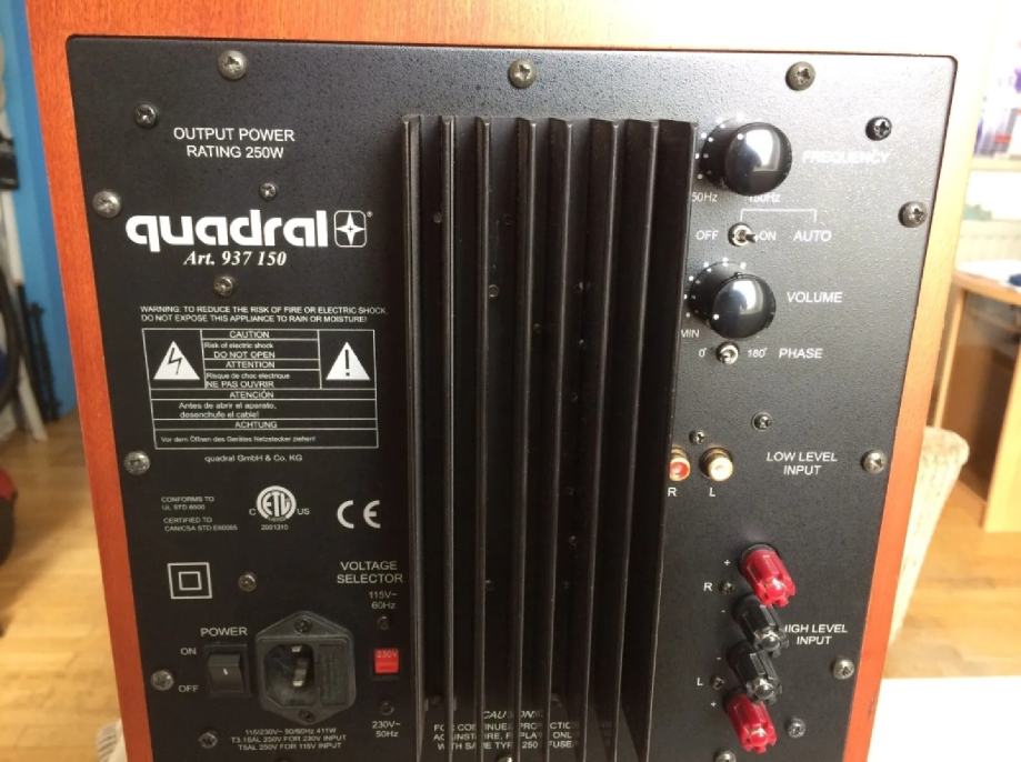 Quadral sub 160 DV