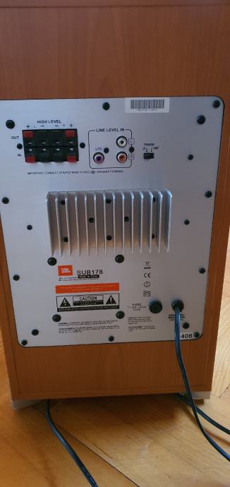 Subwoofer JBL 178