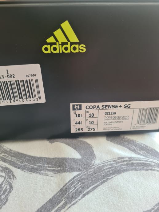 Popolnoma nove Vrhunske kopačke Adidas copa Sense+ Sg 44 2/3
