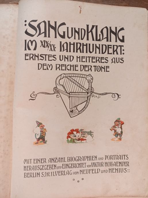 Glasbene note, klasična glasba, Sang und Klang