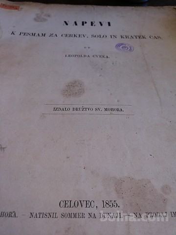 stari notni zvezek 1855 stare note,več not,kontrabas