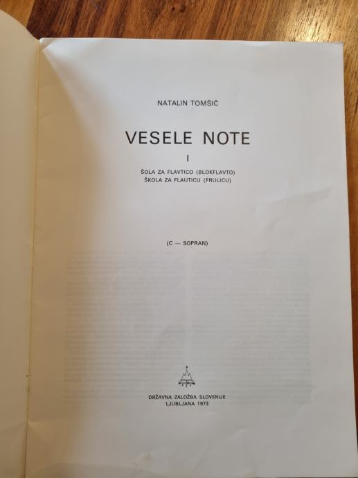 Vesele note 1, Natalin Tomšič