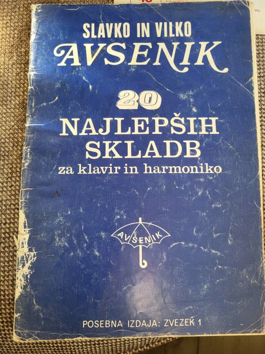 Zvezki z notami Slavko in Vilko Avsenik