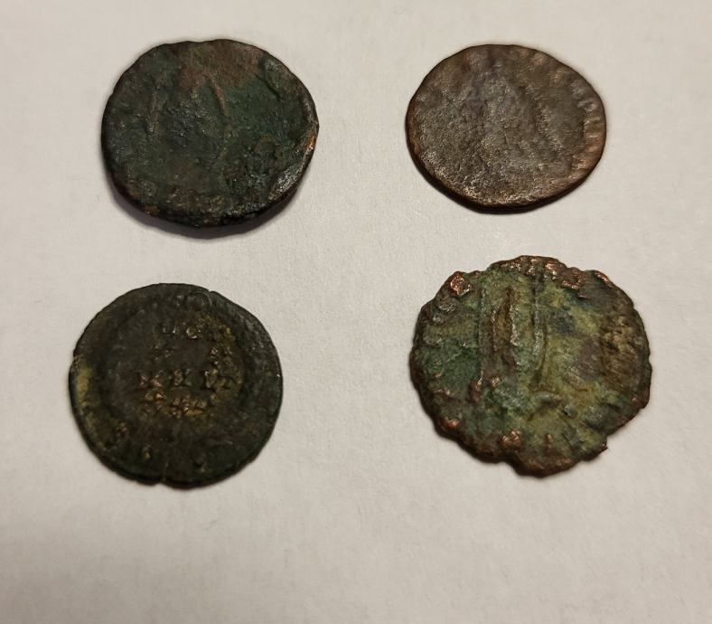4X STARI RIMSKI KOVANCI