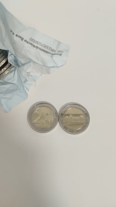 Kovanica 2 eura Stari grad Varaždin 2024. UNC NOVO