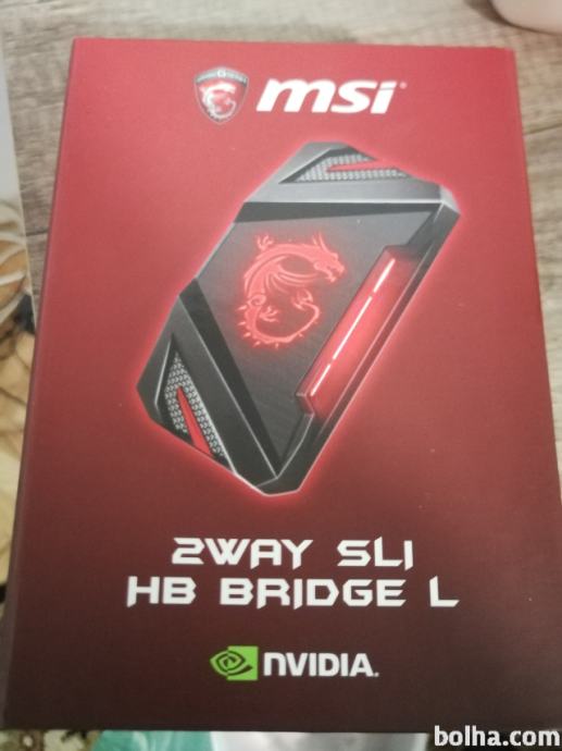 2 way Sli bridge msi L
