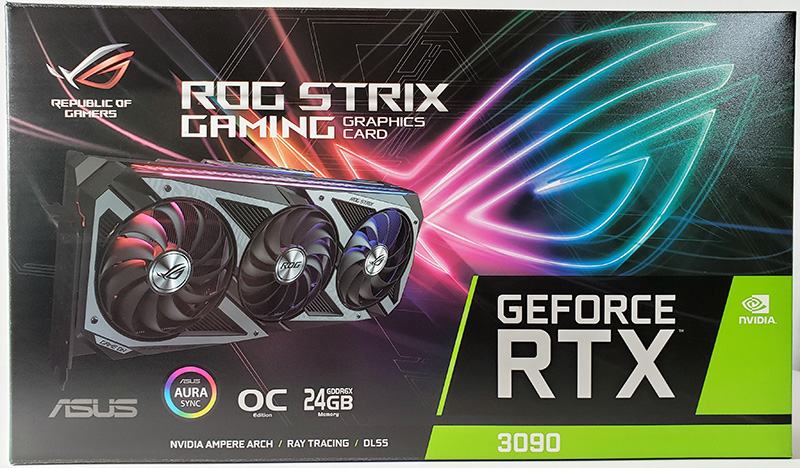 Nvidia RTX Asus ROG 3090 Strix OC 24GB GDDR6X