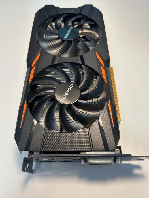 Gigabyte GeForce® GTX 1050 Ti Windforce OC 4G (GV-N105TWF2OC-4GD)