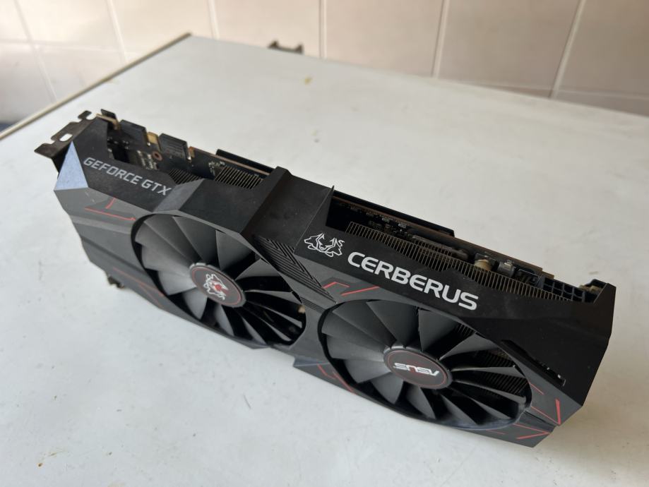 Grafična kartica ASUS Cerberus GeForce GTX 1070 Ti -ZNIŽANA CENA!