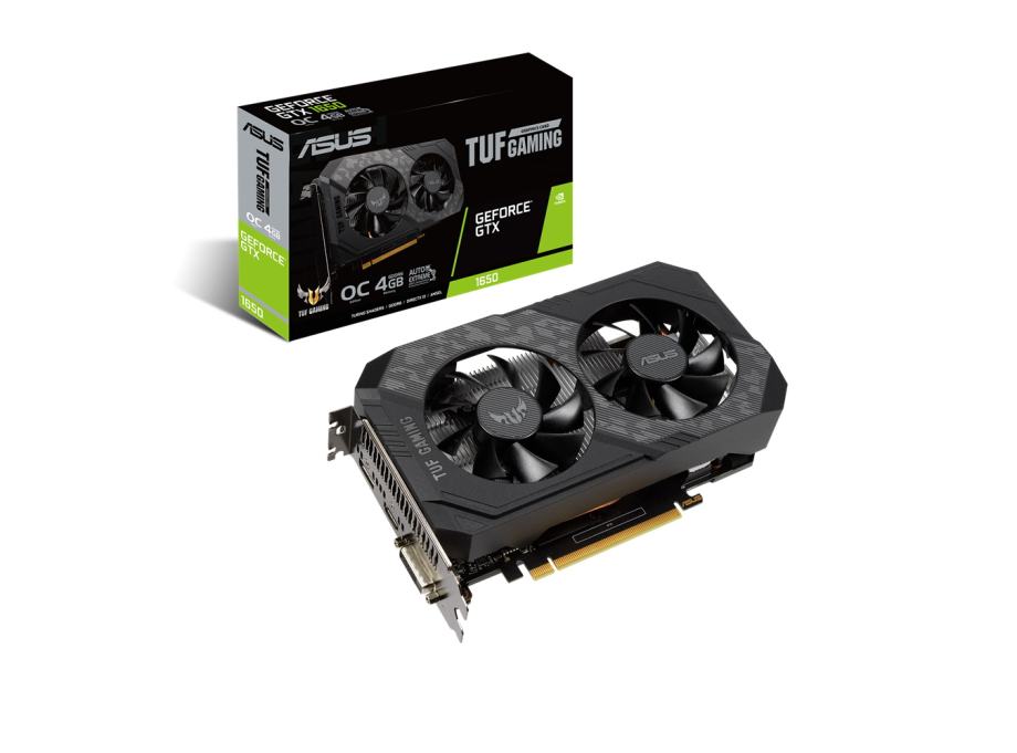 GRAFIčNA KARTICA GEFORCE GTX 1650, 4096 MB DDR5, PCI-E, ASUS, RABLJENA