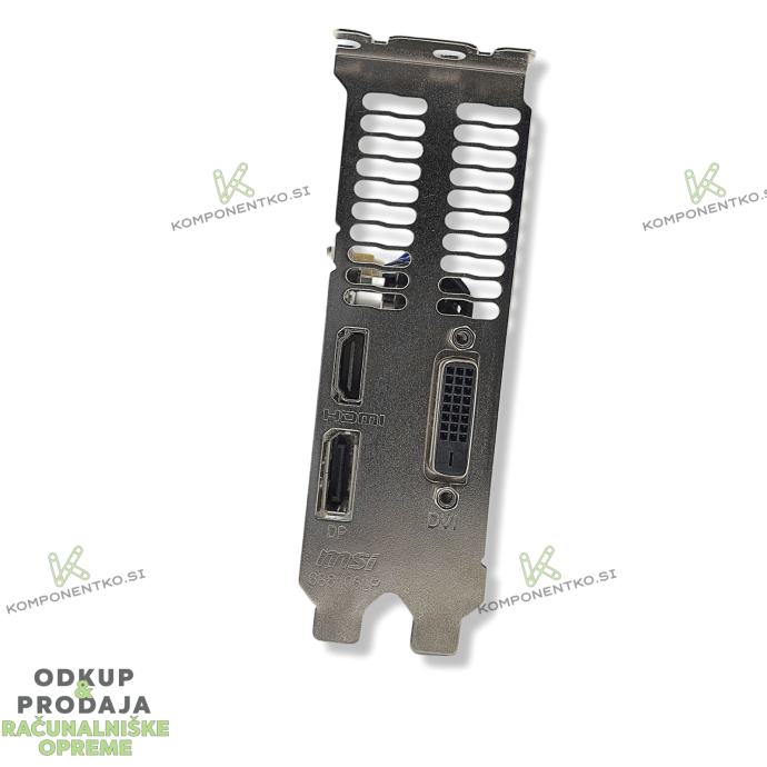 GRAFIČNA KARTICA / GTX 1050 / 2GB / MSI / LOW PROFILE / SSF