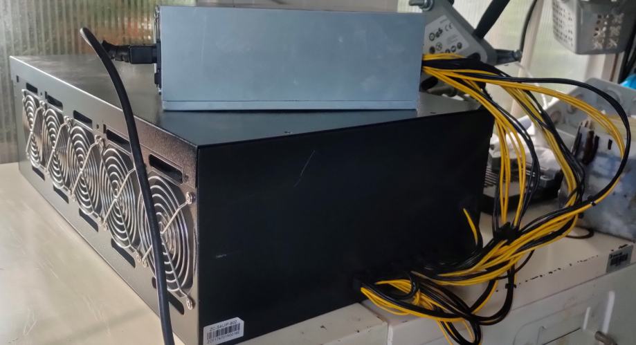 Miner Mining ring 9x Nvidia P106-100 6GB