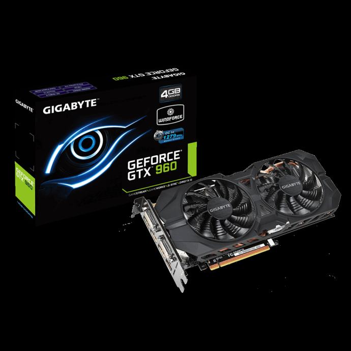 NVIDIA GeForce GTX 960 Windforce 4GB