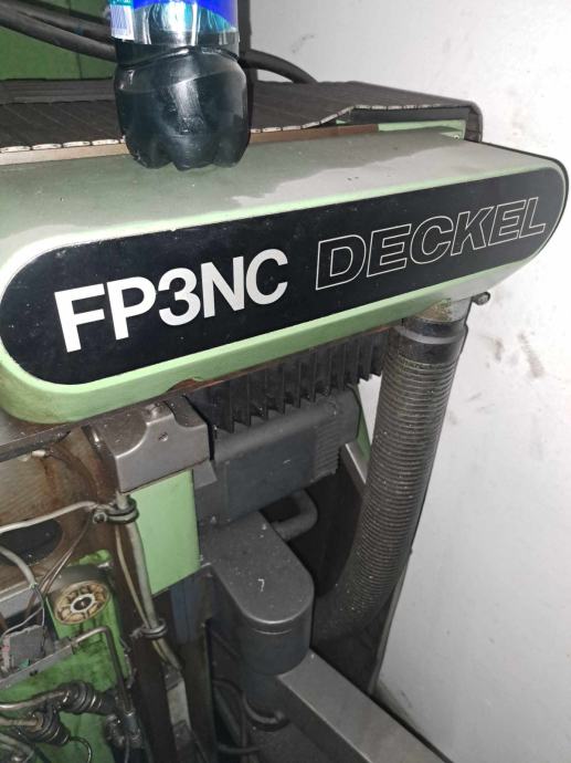 Deckel FP3NC, prikazovalnik (ekran) v okvari