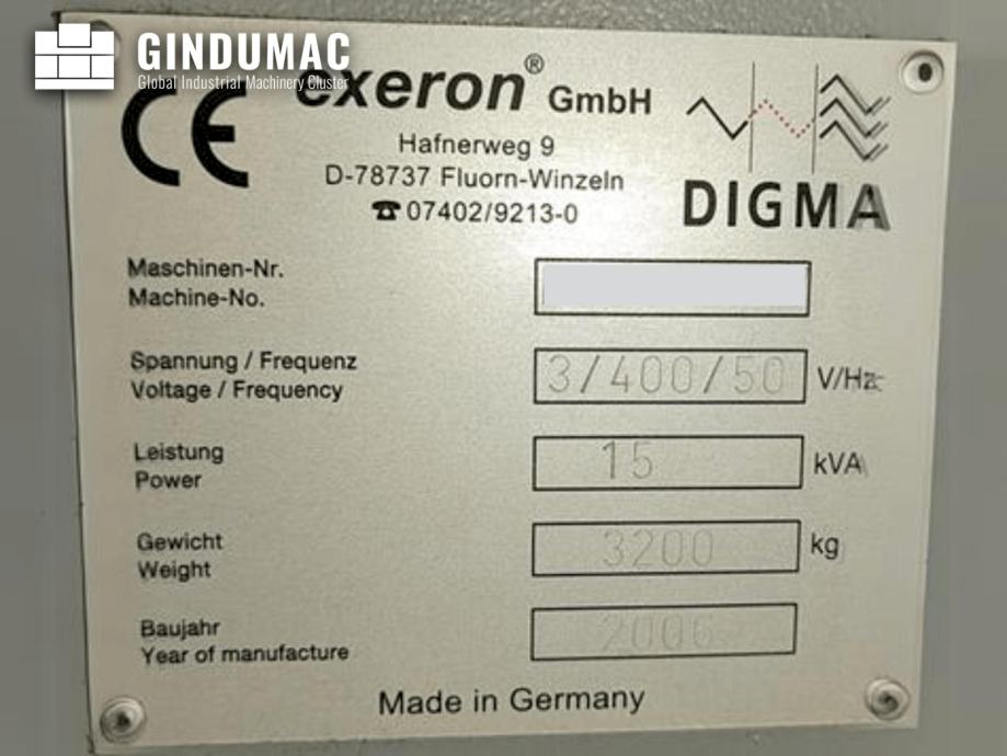EXERON Digma HSC 300/P 3-axis Vertical Machining Centre