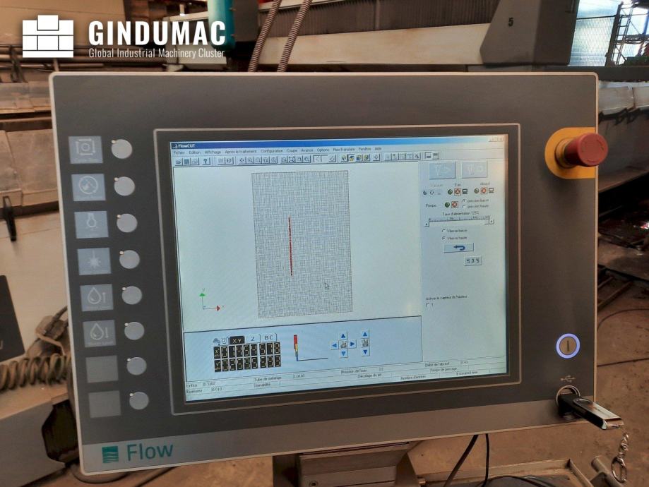 Flow MACH4 4060 XD Waterjet Cutting machine