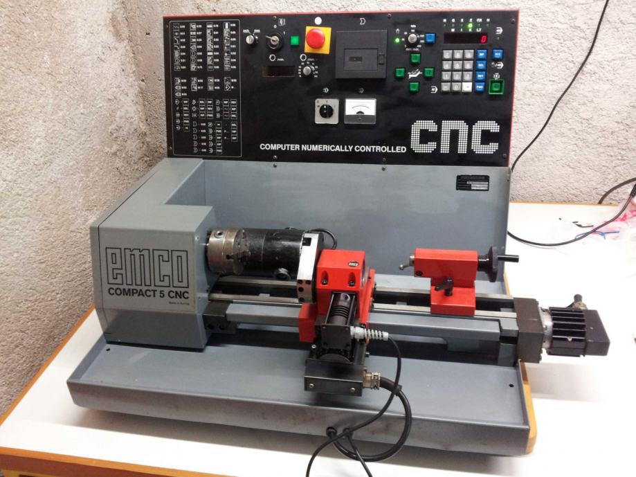 Modelarska CNC stružnica EMCO Compact 5 CNC