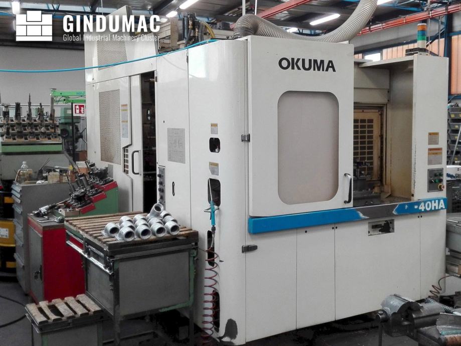 OKUMA MX 40HA Horizontal Machining center