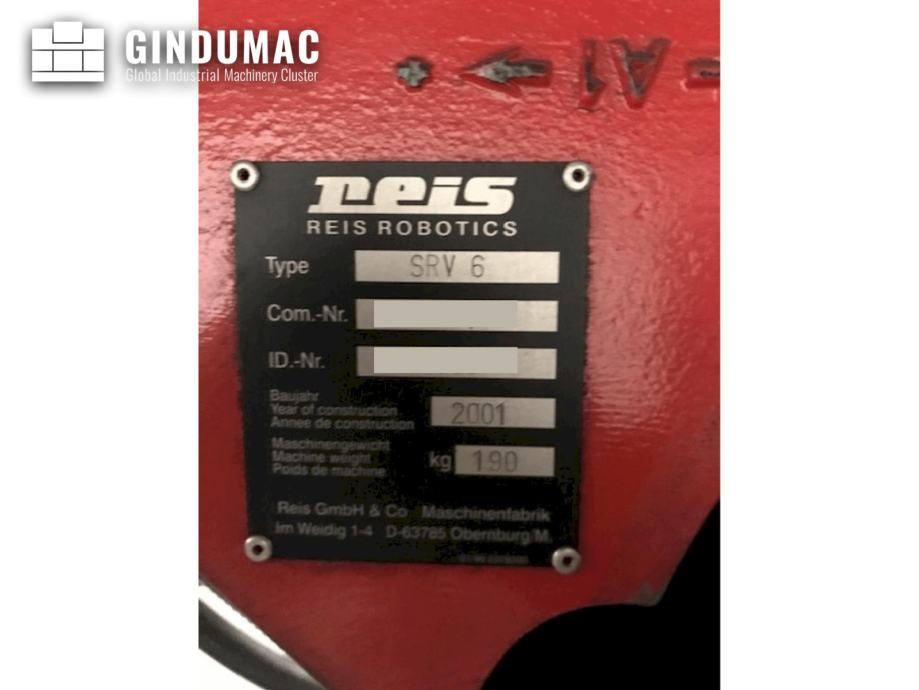 REIS ROBOTICS Robot System - RDT 40 / SRV 6 / RDT 40