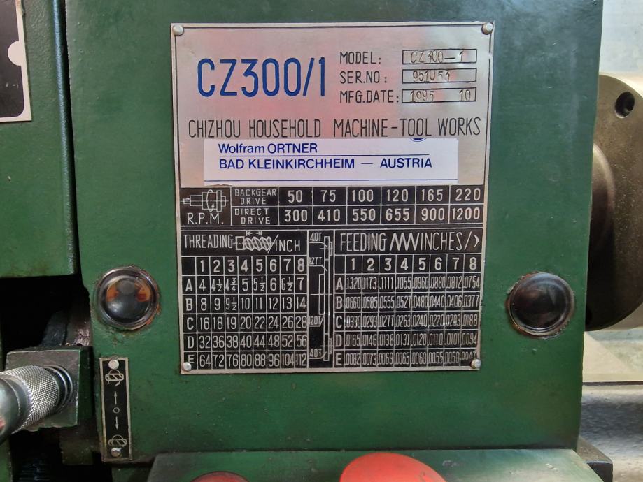 Stružnica cz300/1