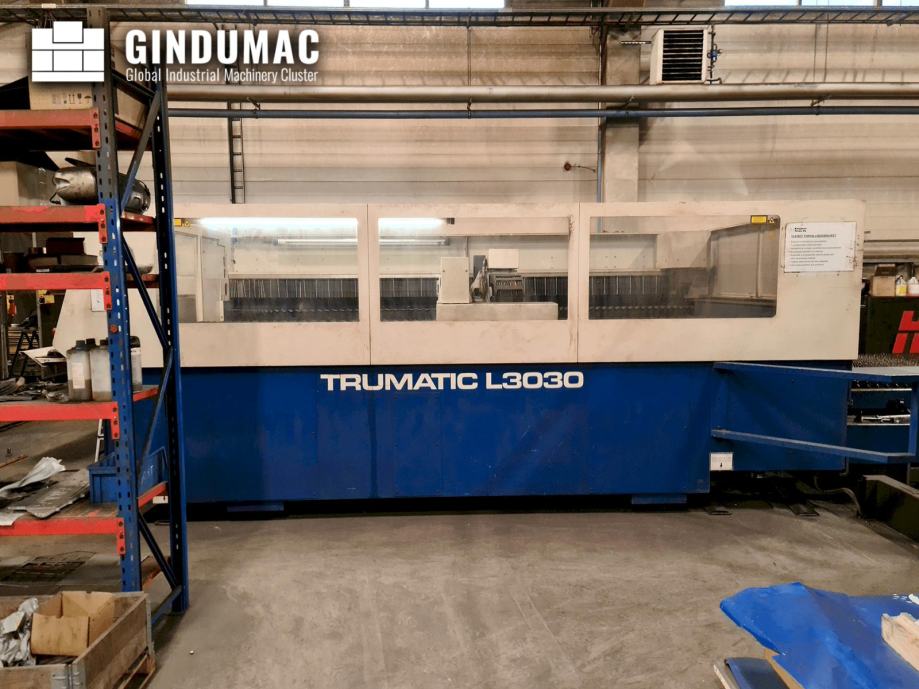 Trumpf Trumatic L3030 4Kw Laser Cutting machine