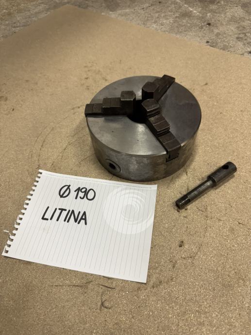 Stružna vpenjalna glava 315, 190, 160 tričeljustna