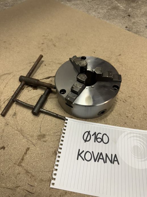 Stružna vpenjalna glava 315, 190, 160 tričeljustna