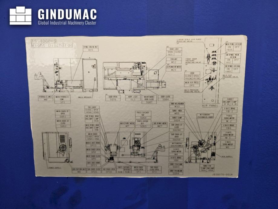 TAKISAWA TS-4000YS Lathe