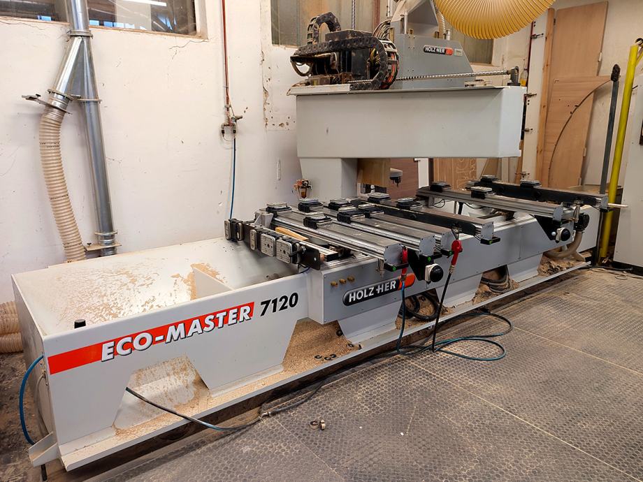 4-osni CNC stroj HOLZHER ECO MASTER 7120 - rabljen