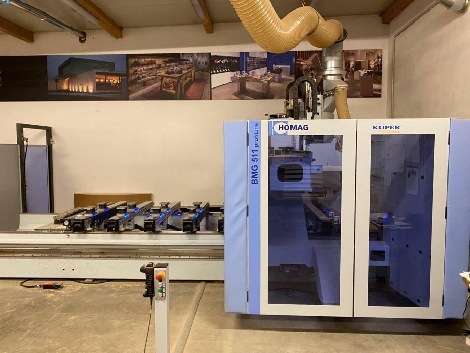 5 osni CNC STROJ HOMAG BMG 511 33/12/F/K (2014)