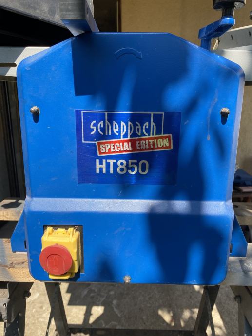 Debelinka poravnalka skobeljnik Scheppach HT850