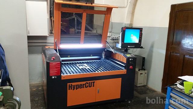Laser CNC rezalnik HyperCUT 6090 PRO - POGLEJTE OPIS