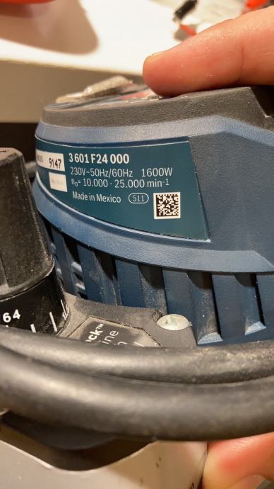Nadrezkar BOSCH GOF/GKF 1600 CE