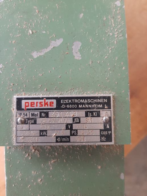 Perske rezkarji z frekvenčnim pretvornikom